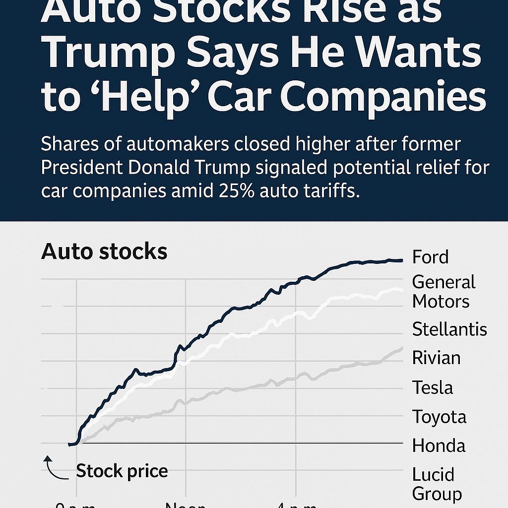 Trump’s Tariff Pivot: Why Auto Stocks Jumped After Presidential Hint to ...