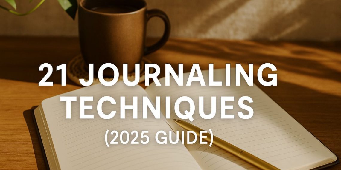 21 Journaling Techniques to Transform Your Mindset, Creativity, and ...